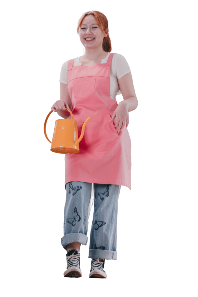 Pink Cross Back Kitchen Apron – Golden Horn Bridge